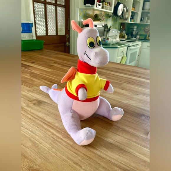 Disney | Toys | Vintage 982 Walt Disney Figment Plush | Poshmark